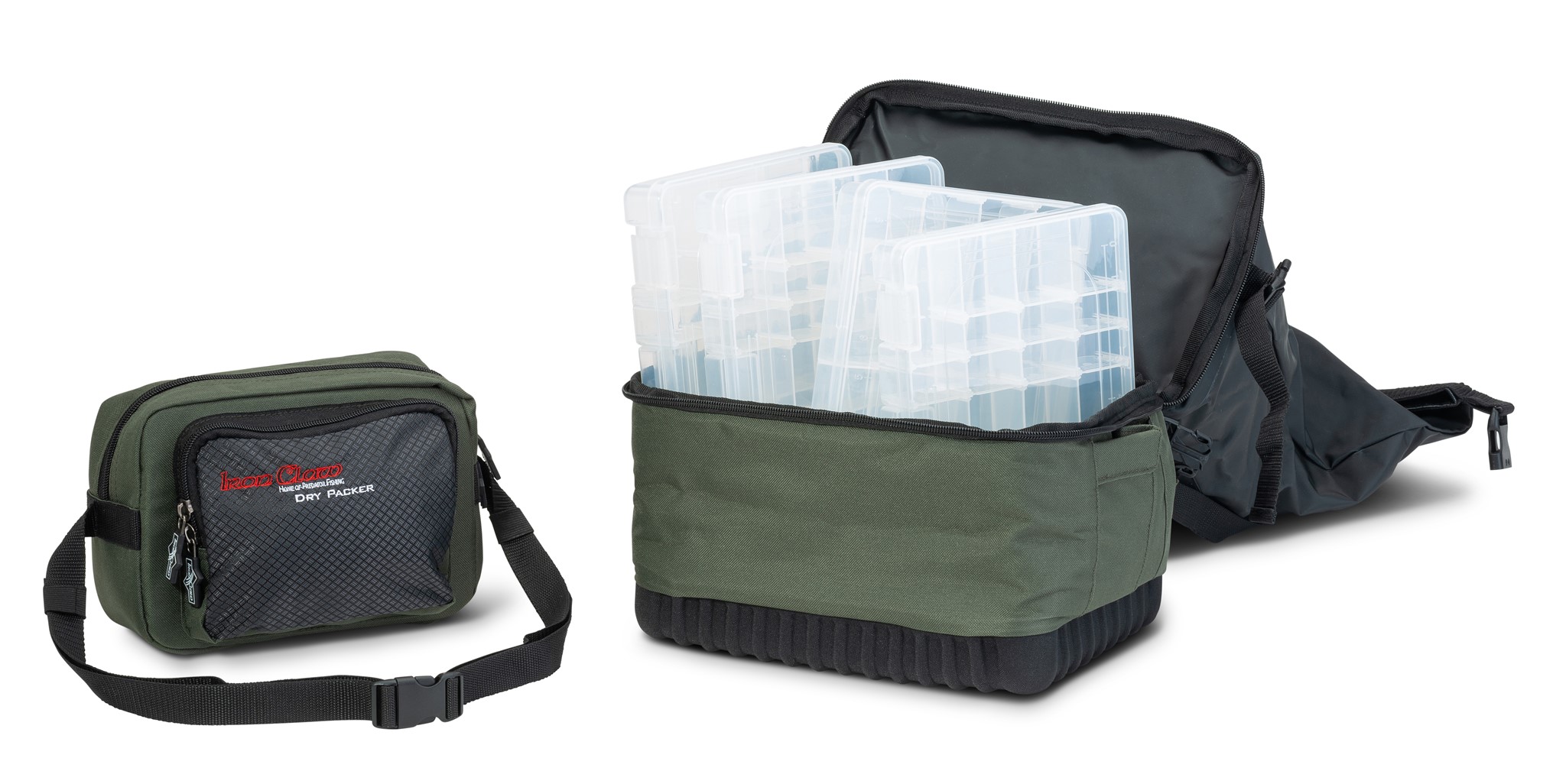 FUNFISH Fischereiartikel. IRON CLAW DRY PACKER